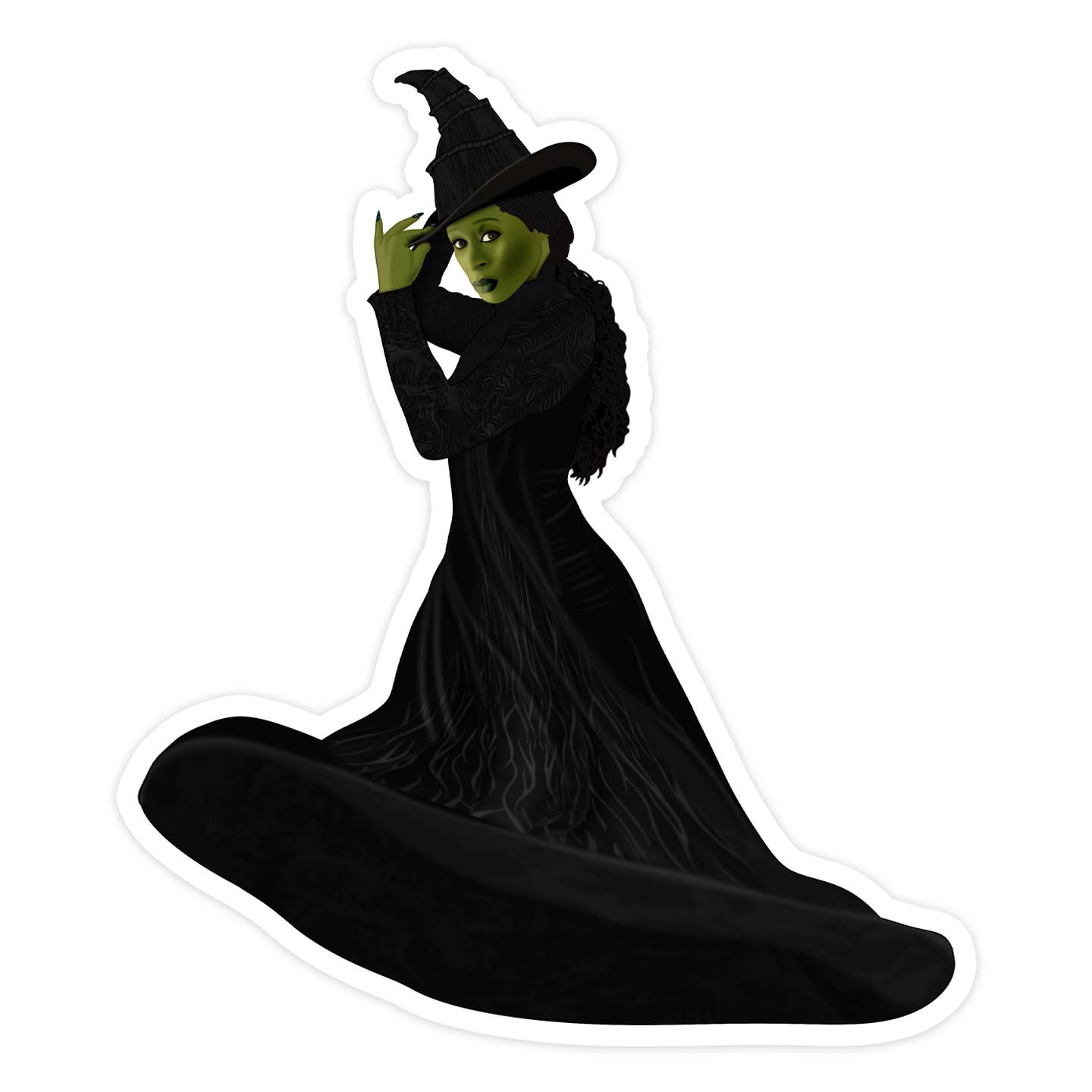 Elphaba Sticker – Just Fabulous Palm Springs