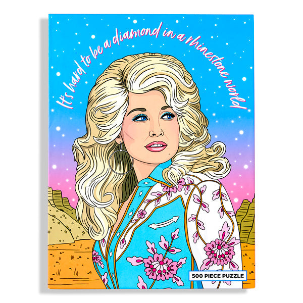 Jigsaw Puzzle: Dolly Parton Diamond – Just Fabulous Palm Springs
