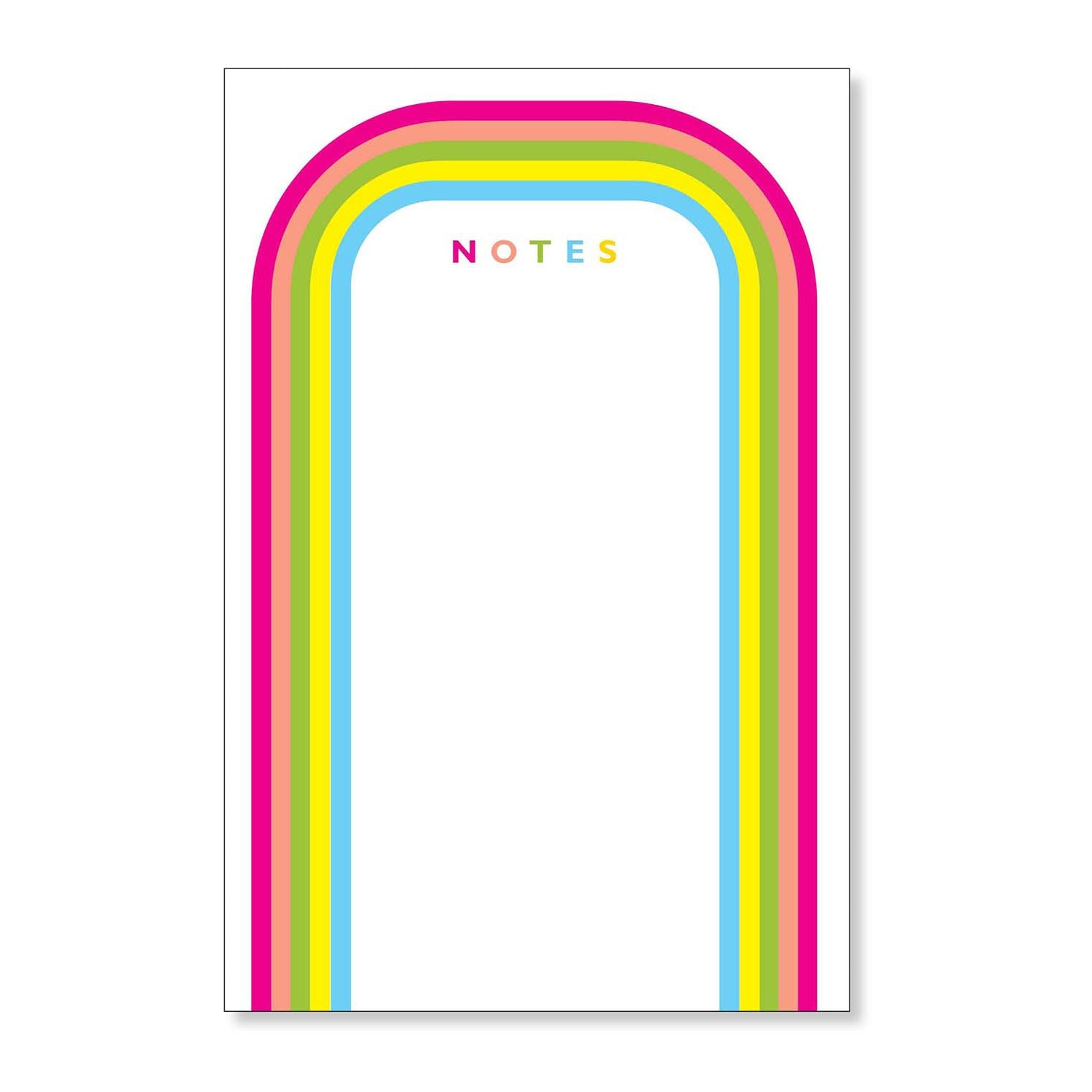 Rainbow Happy Notepad – Just Fabulous Palm Springs